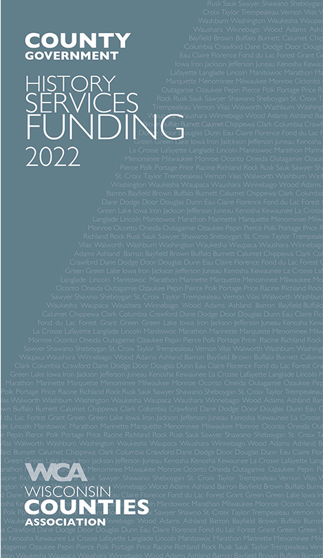 WCA Publications - Wisconsin Counties Association